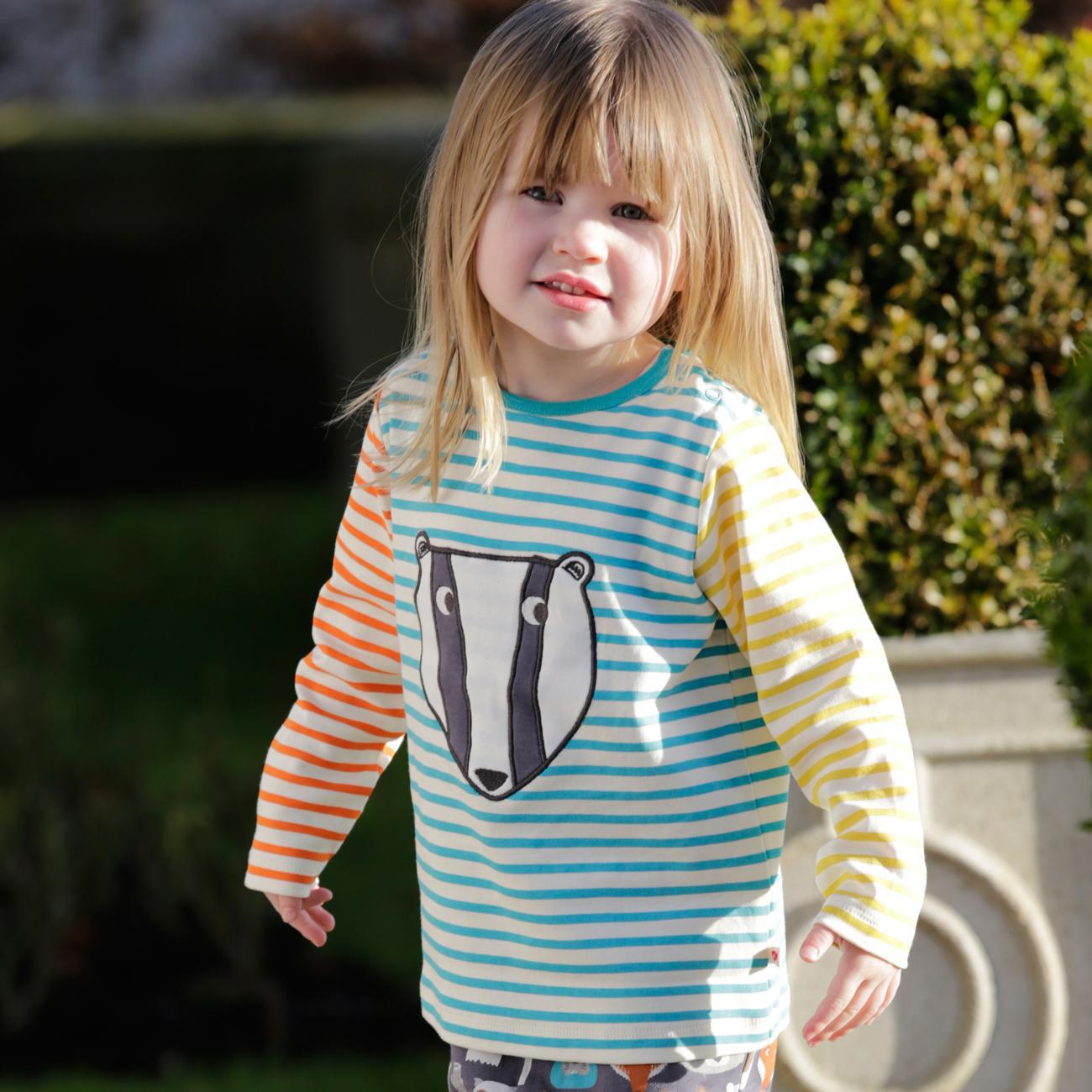 Piccalilly Badger Top kid 1 - Eddie & Min