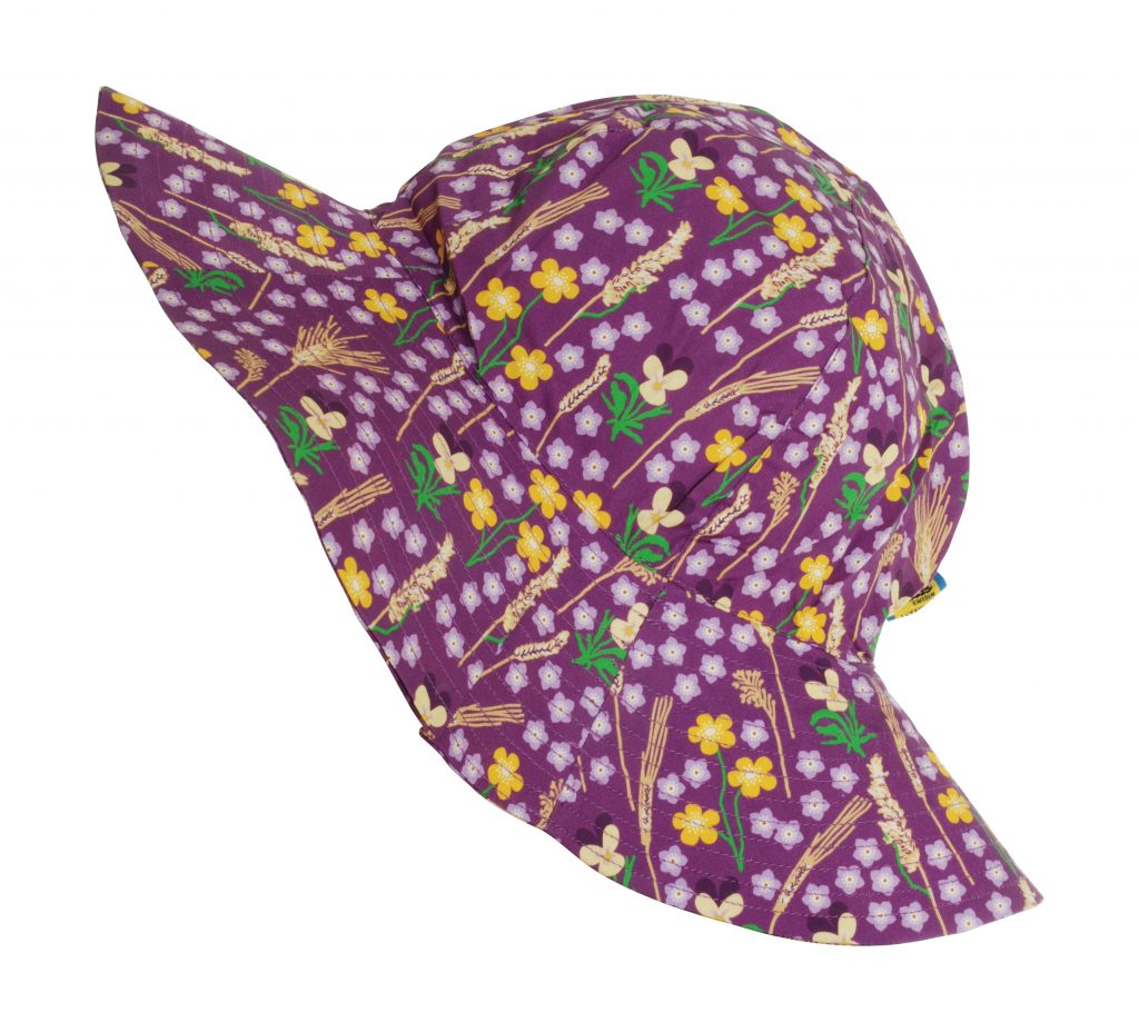 Duns Meadow Purple Sun Hat - Eddie & Min